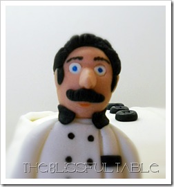 The Blissful Table: Chef’s Coat Cake